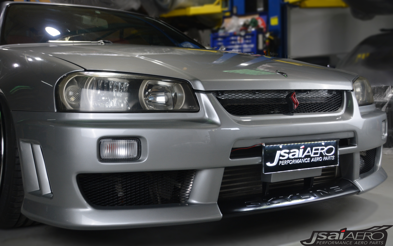 NISSAN R34 GTT SKYLINE ALTIA STYLE FULL 3 PIECE BODY KIT – JSAI AERO